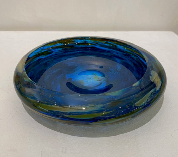 David Flower 'Hydrangea circular dish' glass, available to purchase at ...