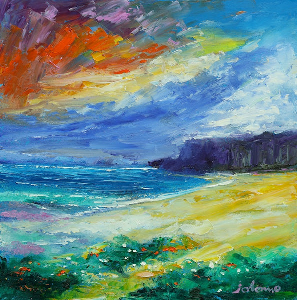 John Lowrie Morrison OBE (Jolomo) 'Storm Passing Over - near Mangersta ...